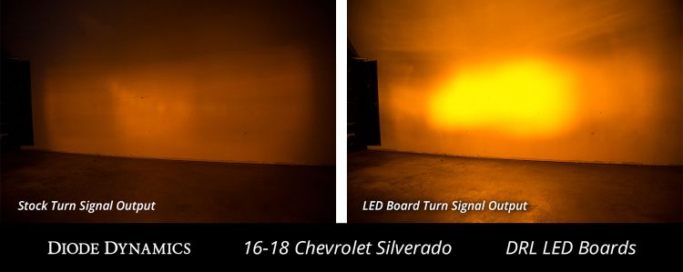 2016-2018 Chevrolet Silverado DRL LED Boards – Wise Detailz Automotive ...