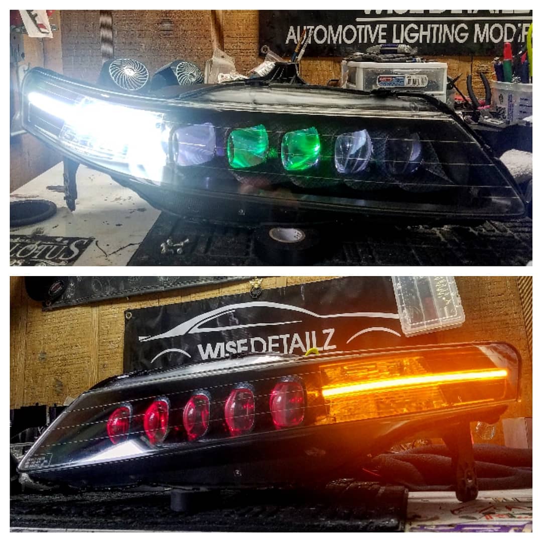 2004-2008 Acura TL Jewel Eye Projector Retrofit – Wise Detailz ...