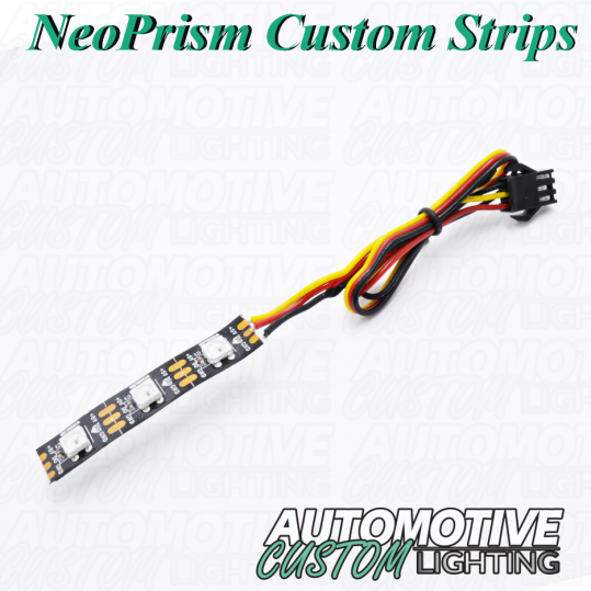 NeoPrism Custom DIY LED Roll – Black Faced – Wise Detailz Automotive ...