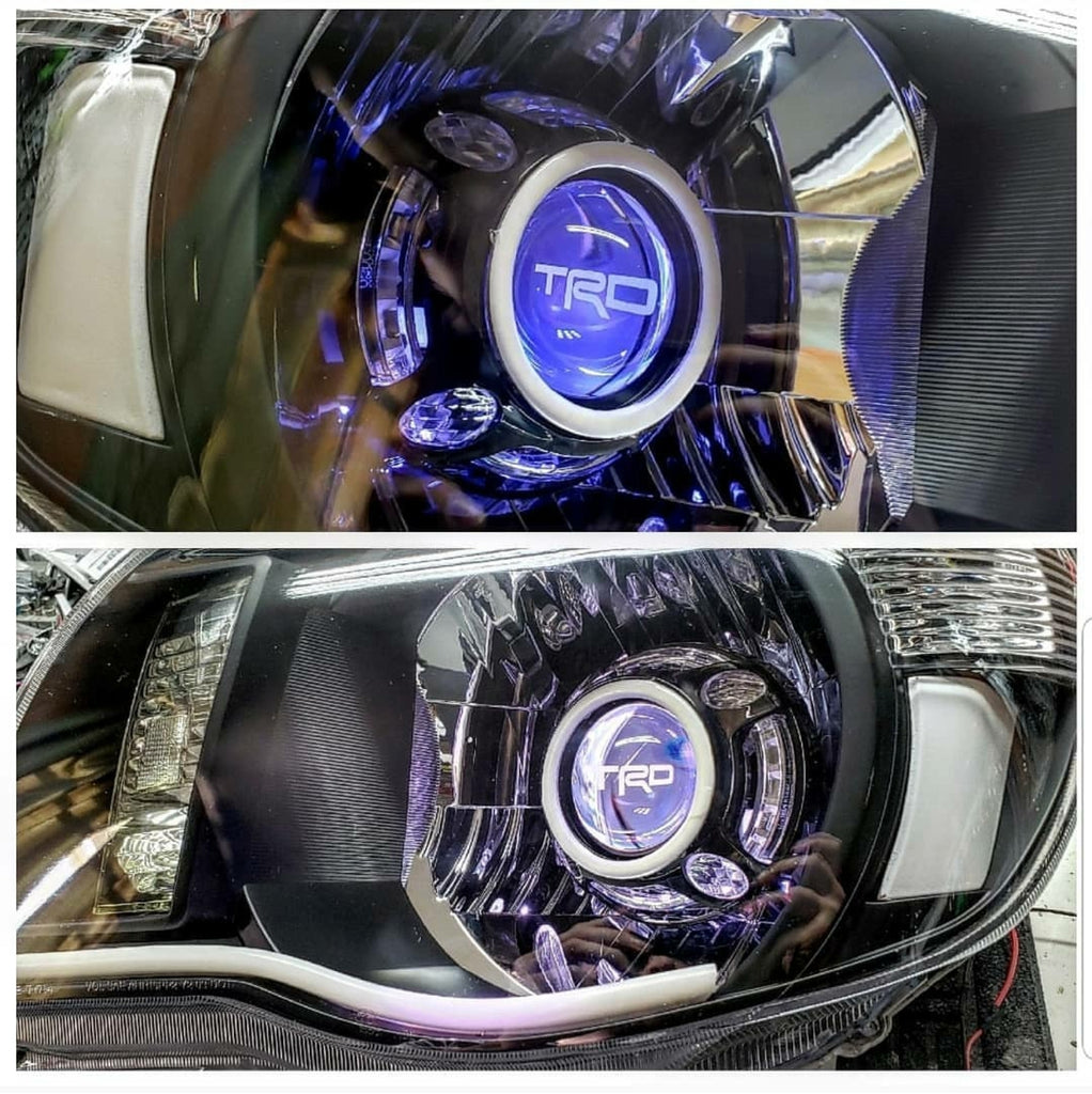 2005-2011 Toyota Tacoma Projector Retrofitted Headlights – Wise Detailz ...